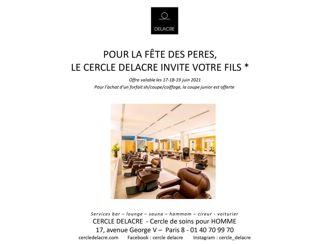 Idée de cadeau de fête des pères - Cercle Delacre, barbier haut de ...